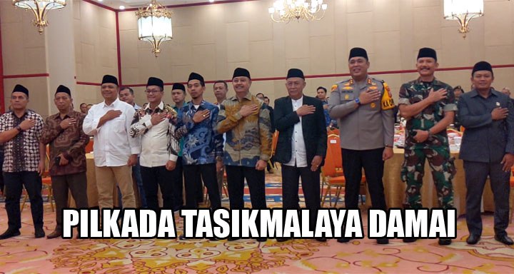Deklarasi Damai Pilkada Kabupaten Tasikmalaya 2024, Semua Sepakat ...